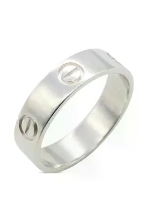 Cartier 18k White Gold Love Ring