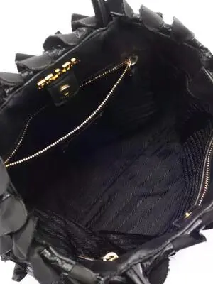 Prada 2000s Frilled Tote Bag