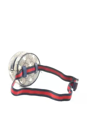 Gucci Gg Supreme Star Belt Bag - Brown
