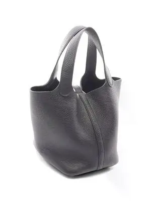 Hermès Picotin Lock Clemence-leather Tote Bag - Black