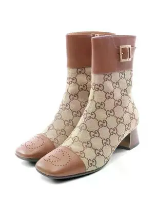 Gucci Ellis Ankle Boots - Brown