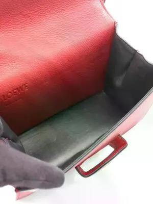 Loewe 2000s Barcelona Shoulder Bag - Red
