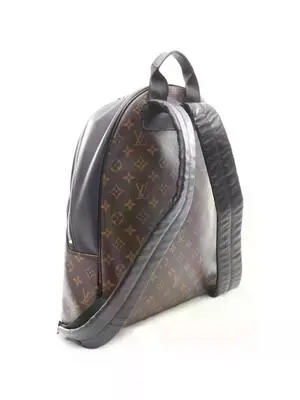 LOUIS VUITTON Monogram Macassar Josh Backpack - Brown