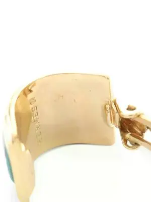 Hermès Enamel Seashell Earrings