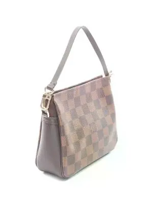 LOUIS VUITTON 1999 Troussse Damier Ebène Tote Bag