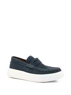 SERGIO MORETTI FIRENZE Suede Loafers