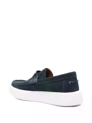 SERGIO MORETTI FIRENZE Suede Loafers