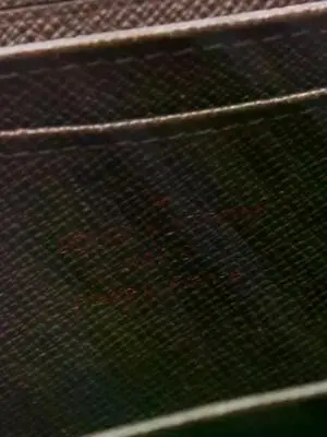 LOUIS VUITTON 2010 Damier Ebene Zippy Coin Purse