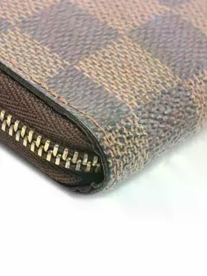 LOUIS VUITTON 2010 Damier Ebene Zippy Coin Purse