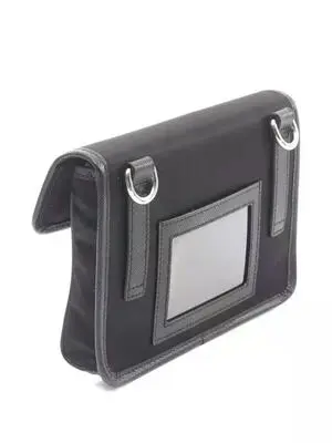 Prada Re-nylon Saffiano Leather Shoulder Bag