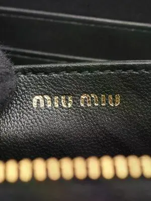 Miu Miu 2020s Logo-plaque Wallet