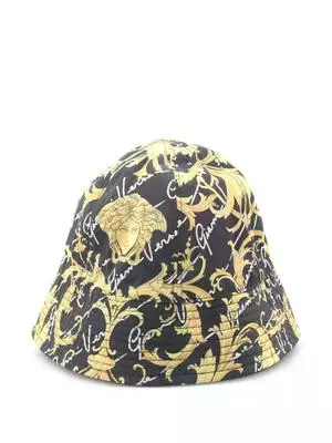 Versace Medusa Barocco Bucket Hat - Black
