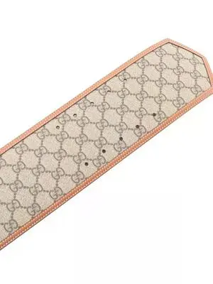 Gucci Gg Supreme Canvas Belt