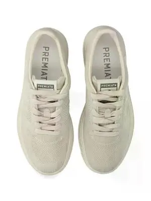 Premiata Quinnd Mesh-knit Sneakers