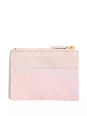 Valentino Garavani Cherryfic Grainy Calfskin Cardholder - Pink
