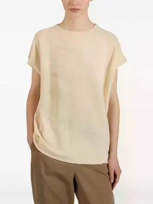 SLOWEAR Zanone Cotton Crewneck T-shirt