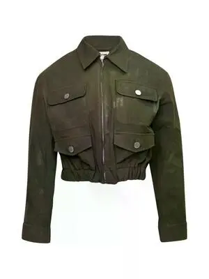 SHUSHU/TONG Multi-pocket Utility Jacket - Green
