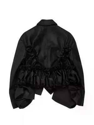 COMME DES GARÇONS TAO Ruffled Trim Jacket
