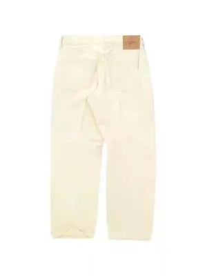 FORTELA 914 Leo Japan Selvedge Jeans - White