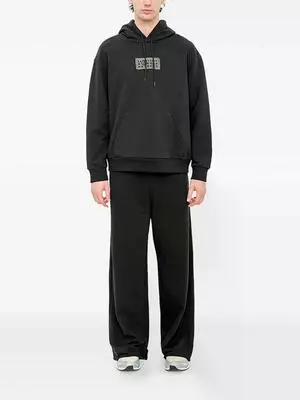 MAISON MARGIELA Numeric Logo Hoodie - Black
