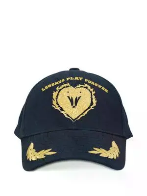 TRINITESTUDIO Embroidered Logo Baseball Cap - Blue