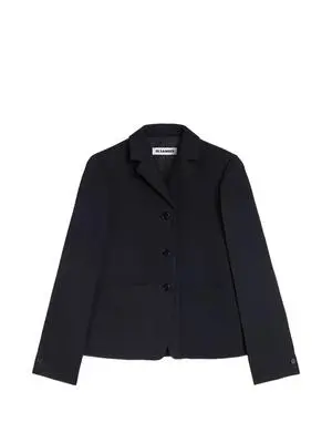 JIL SANDER Wool Gabardine Blazer