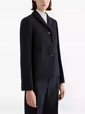 JIL SANDER Wool Gabardine Blazer