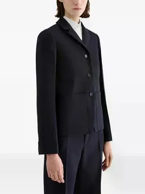 JIL SANDER Wool Gabardine Blazer