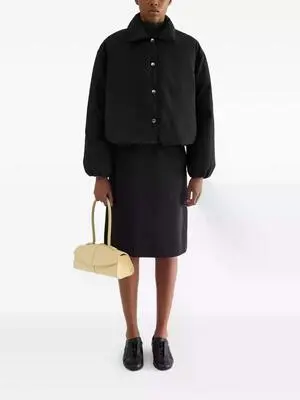 JIL SANDER Padded Jacket With Pointed Collar
