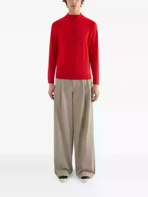 JIL SANDER Pleated Wide-leg Trousers
