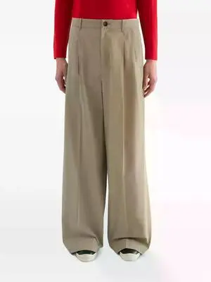 JIL SANDER Pleated Wide-leg Trousers