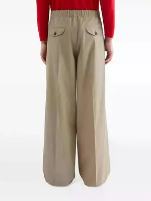 JIL SANDER Pleated Wide-leg Trousers