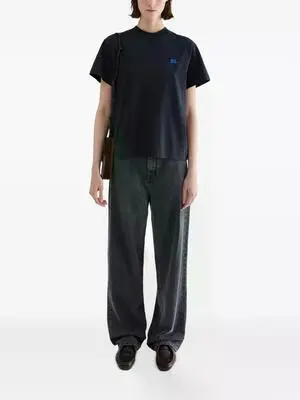 JIL SANDER Crew-neck Cotton T-shirt - Blue