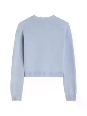 JIL SANDER Crew Neck Sweater - Blue