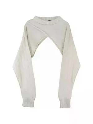 SONIA CARRASCO Pointelle Knit Sweater
