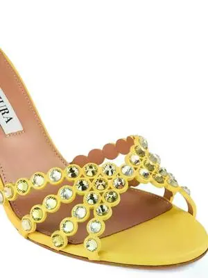 AQUAZZURA Tequila Crystal-embellished Sandals