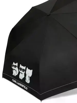 Karl Lagerfeld Small Ikon Choupette Umbrella