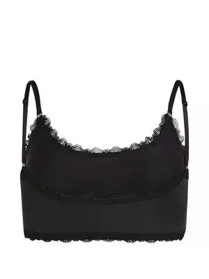 Karl Lagerfeld Signature Lace Trim Bralette