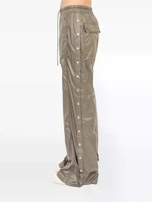 Rick Owens Dust Gray Wide-leg Trousers