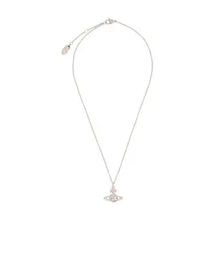 VIVIENNE WESTWOOD Grace Bas Relief Pendant Necklace - Gray