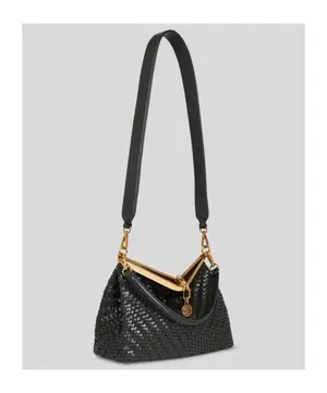Etro Woven Shoulder Bag - Black