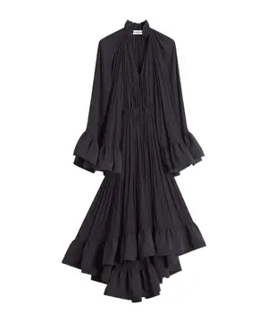 LANVIN Ruffled Midi Dress