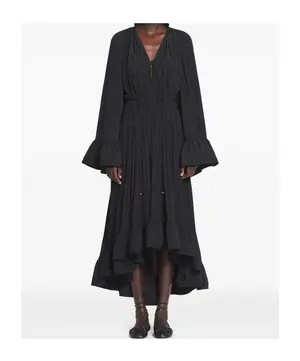 LANVIN Ruffled Midi Dress