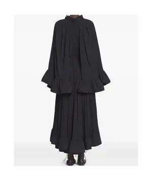 LANVIN Ruffled Midi Dress
