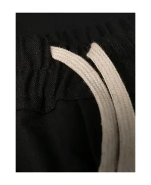 Rick Owens Astaires Drawstring Cropped Trousers