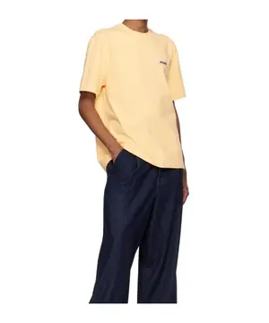 Jacquemus Logo Patch Crewneck T-shirt