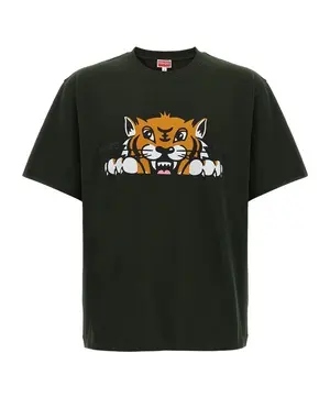 Kenzo Happy Tiger Crewneck T-shirt