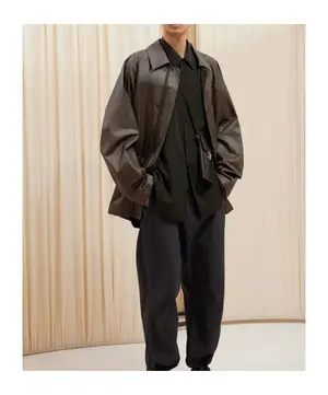 LEMAIRE Long-sleeved Button-up Shirt