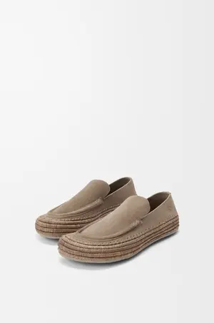 Loewe Rio Raffia Espadrilles - Brown