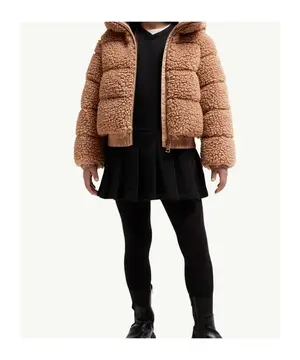 Moncler Adalbertas Teddy Hooded Down Jacket